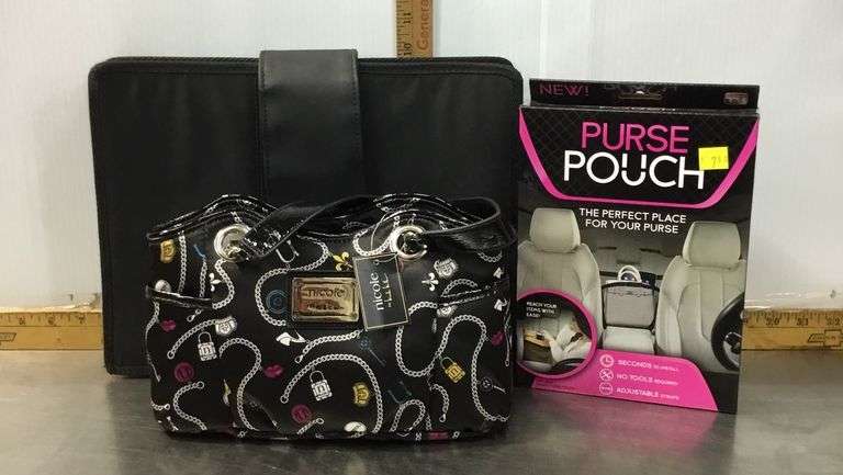 Nicole Purse, Purse Pouch and File Folder - Sherwood Auctions