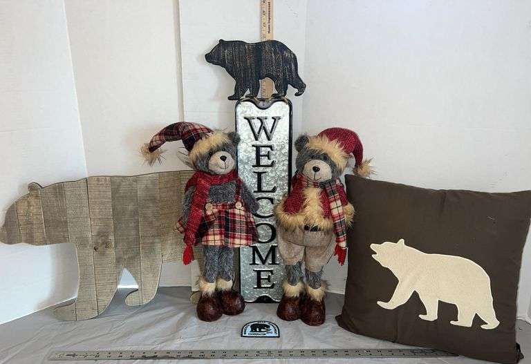 Bear Themed Home Decor - Sherwood Auctions