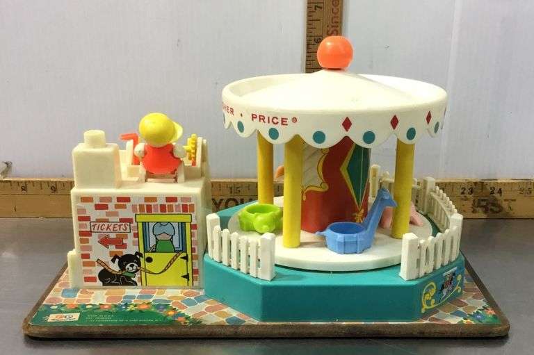 1964 Fisher Price Merry Go Round - Sherwood Auctions