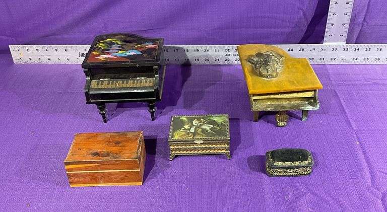 Assorted Jewelry Boxes - Sherwood Auctions