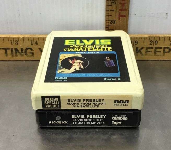 2 Elvis 8 Tracks - Sherwood Auctions