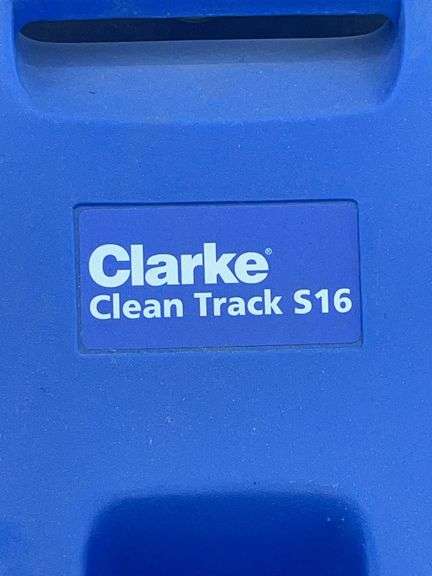 Clarke Clean Track S16 Carpet Cleaner- functional - Sherwood Auctions