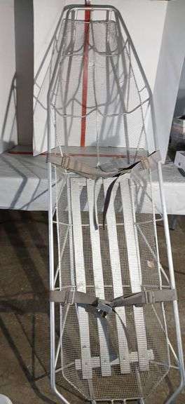 Metal and Wire 7 Ft Stokes Basket - Sherwood Auctions