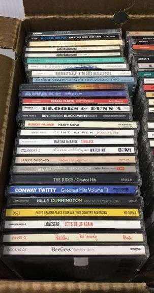 Box Of CDs - Sherwood Auctions