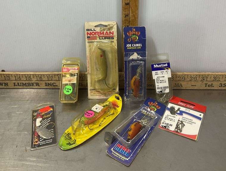 Fishing Lures, Joe Camel, Bill Norman & More - Sherwood Auctions