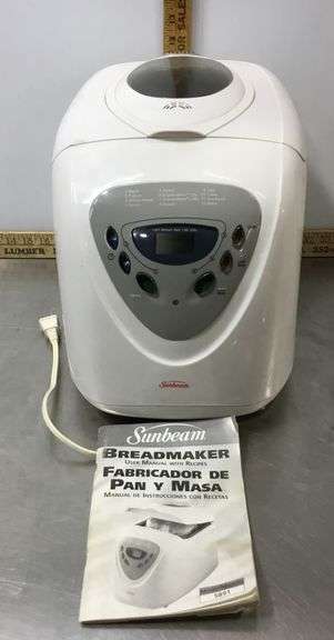 Sunbeam Breadmaker (Powered Up) - Sherwood Auctions