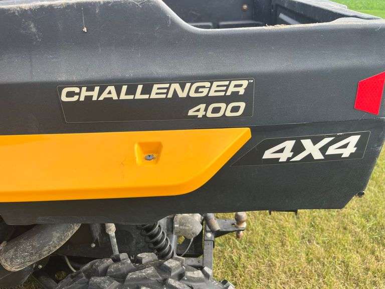 2019 Cub Cadet Challenger 400 4x4 Side By Side - Sherwood Auctions