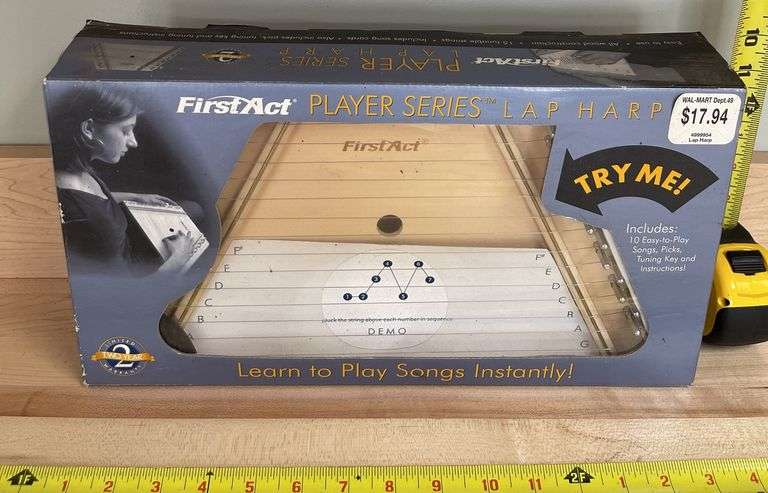 First Act Player’s Series Lap Harp - Sherwood Auctions