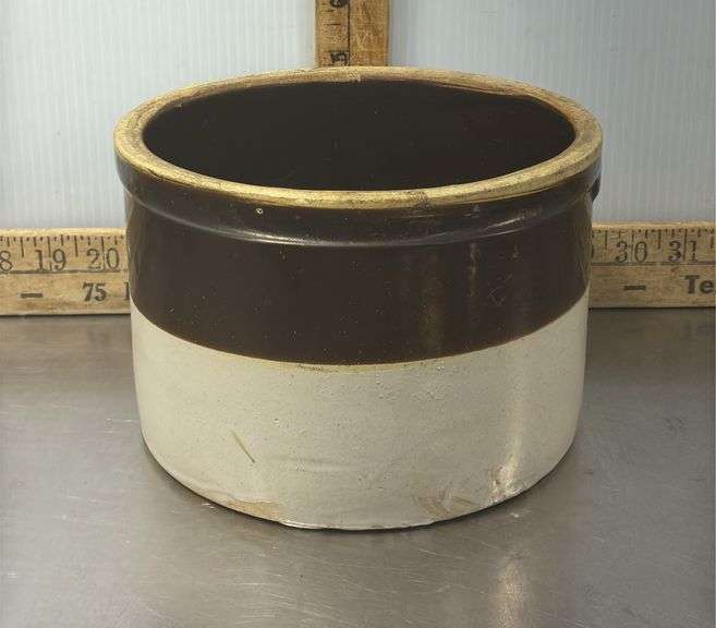 Small Stoneware Crock - Sherwood Auctions