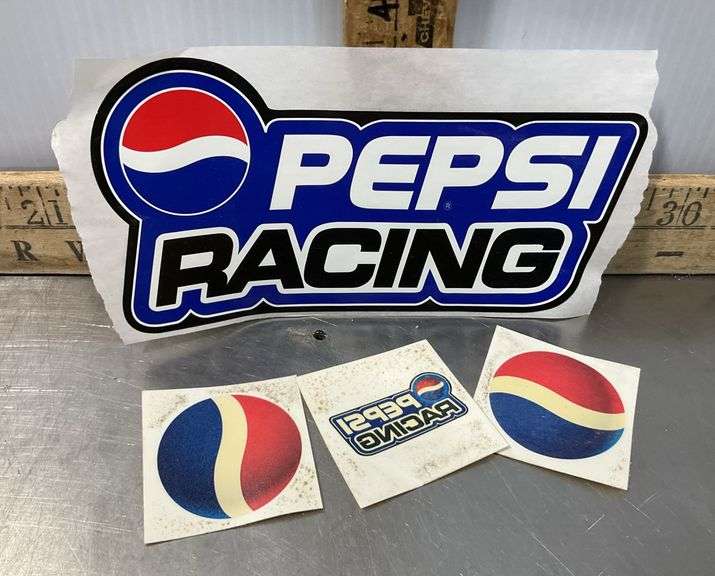 New Pepsi Die Cast Stock Cars; Road Champ Truck & Stickers - Sherwood ...