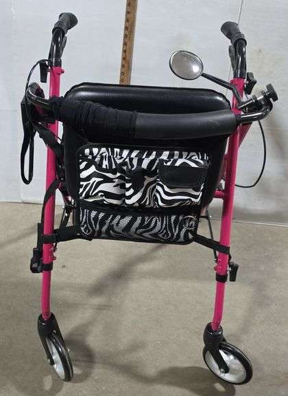 Pink Zebra Walker - Sherwood Auctions