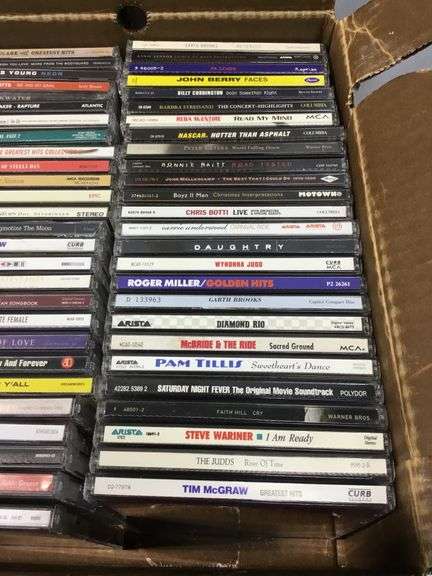 Box Of CDs - Sherwood Auctions