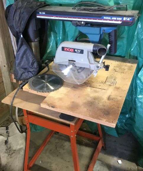 Ryobi 8 1/4'' Radial Arm Saw - Sherwood Auctions