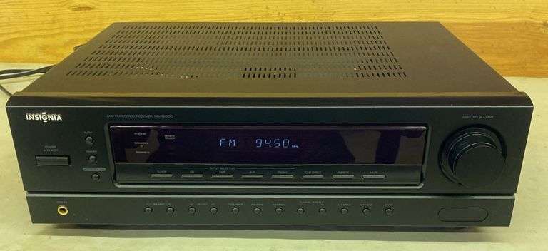 INSIGNIA AM/FM Stereo Receiver NS-R2000 - Sherwood Auctions