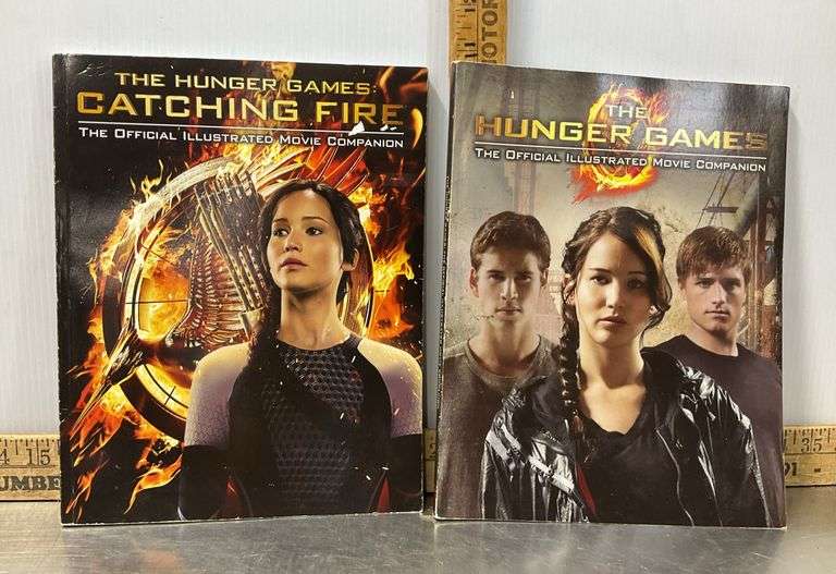 The Hunger Games & Catching Fire Books - Sherwood Auctions