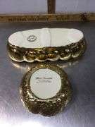 Fire-King White Mixing Bowl, Art Deco Jadeite Vase, Hazel Atlas Compote ...