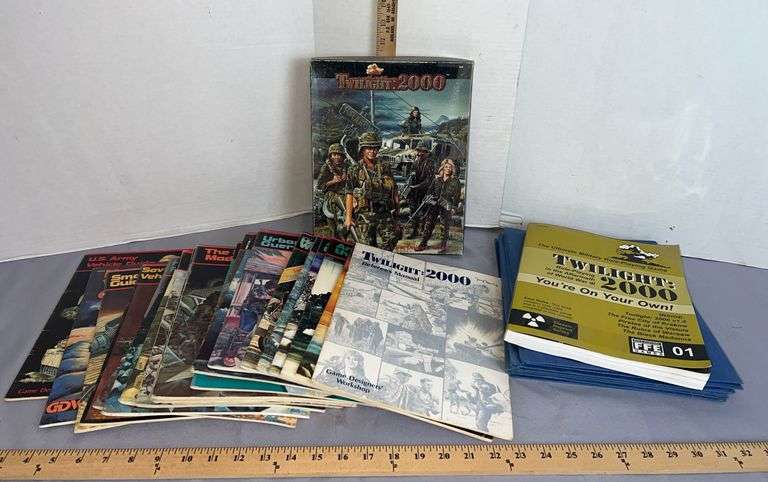 Collection of Twilight 2000 "Ultimate Military Role Playing Game" Books ...