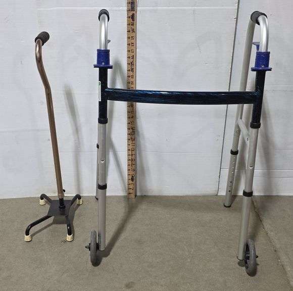 Drive Walker and Cane - Sherwood Auctions