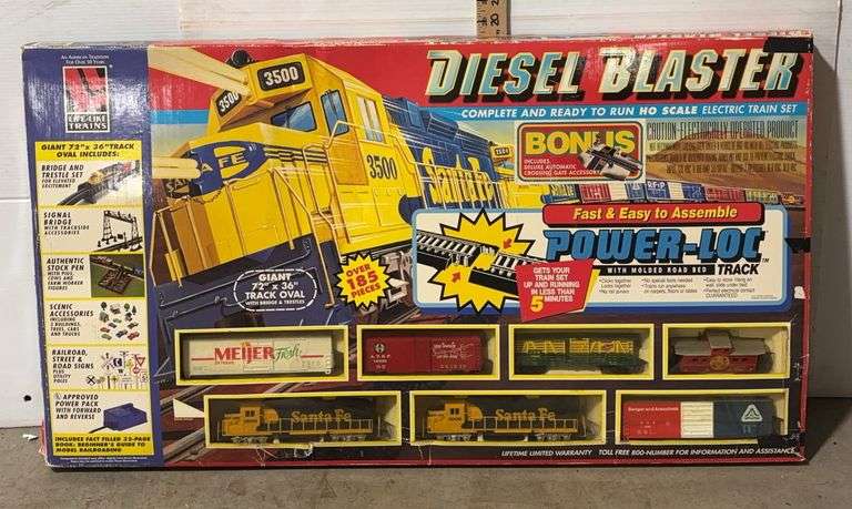 Diesel Blaster Train Set - Sherwood Auctions