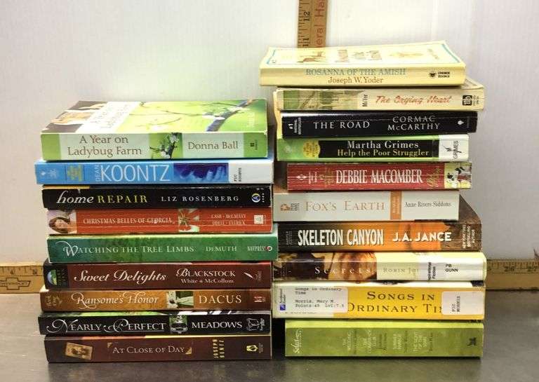 Box Of Various Books and Authors - Sherwood Auctions