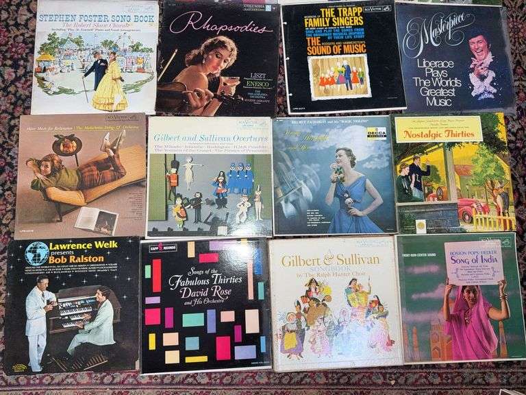 Assortment of Golden Oldies Vinyl Records - Sherwood Auctions
