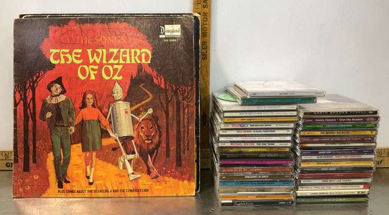CDs & Albums (Wizard of Oz Doesn’t Have an Album in it) - Sherwood Auctions