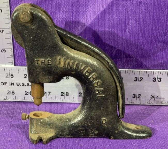 F.H. Smith MFG The Universal Cast Iron Rivet Setter - Sherwood Auctions