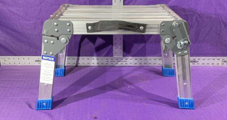 Haul Master 350lb 13” Portable Work Platform - Sherwood Auctions