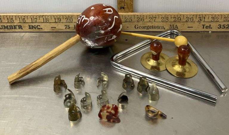 Percussion Instruments & Music Finger Picks - Sherwood Auctions