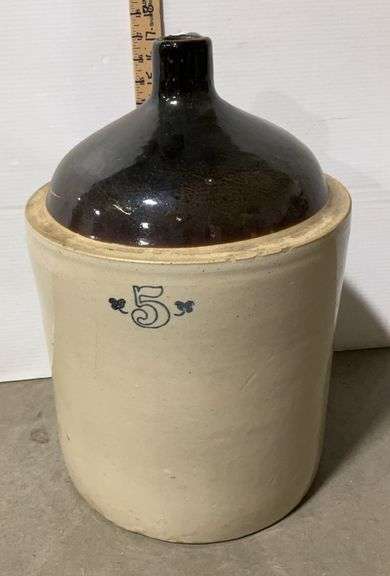 #5 Crock Jug - Sherwood Auctions
