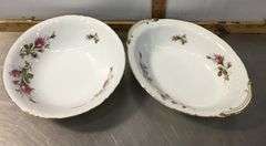 Fire-King White Mixing Bowl, Art Deco Jadeite Vase, Hazel Atlas Compote ...