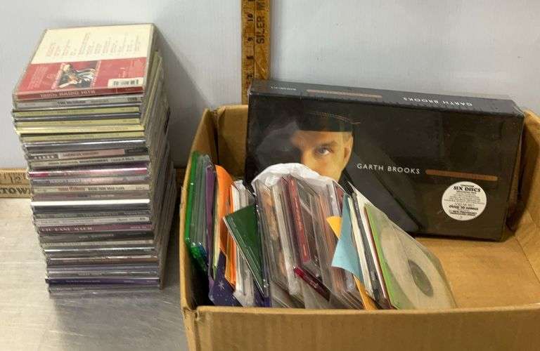CDs-Garth Brooks(sealed), Garrison Keller, Country & More - Sherwood ...