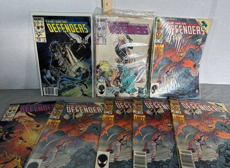 Marvel Comics The New Defenders - Sherwood Auctions