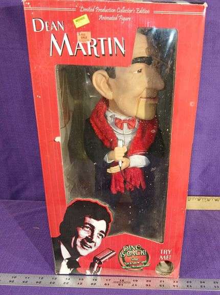 Animated Singing Dean Martin - Sherwood Auctions