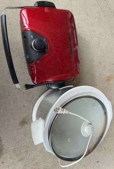 George Forman Grill and Crock Pot - Sherwood Auctions