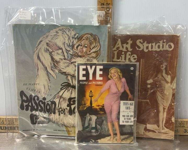 Passion for Fashion, Art Studio Life & Eye Magazines - Sherwood Auctions