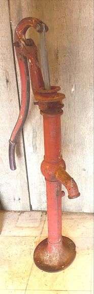 The Deming Co. Cast Iron 45” tall Pitcher Pump - Sherwood Auctions