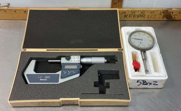 Micrometer & Dial Indicator - Sherwood Auctions