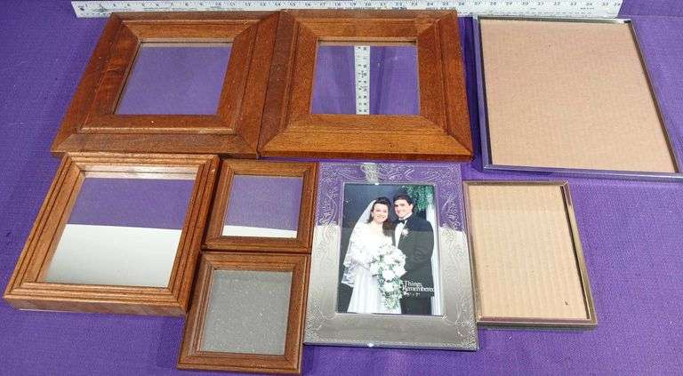 Assortment of Picture Frames and Mirrors - Sherwood Auctions