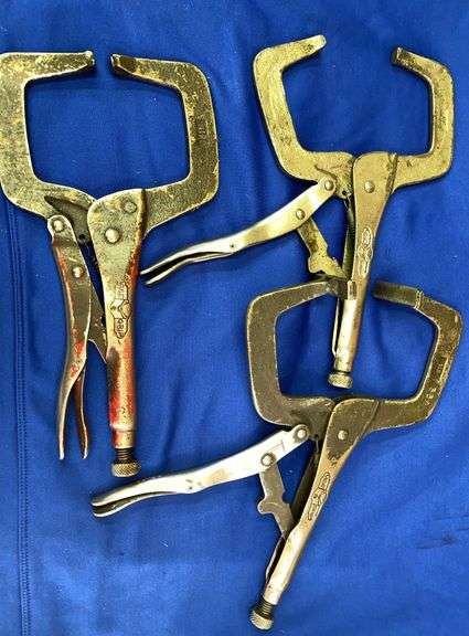 IRWIN Vise Grip 11R Locking C-Clamp (3) - Sherwood Auctions