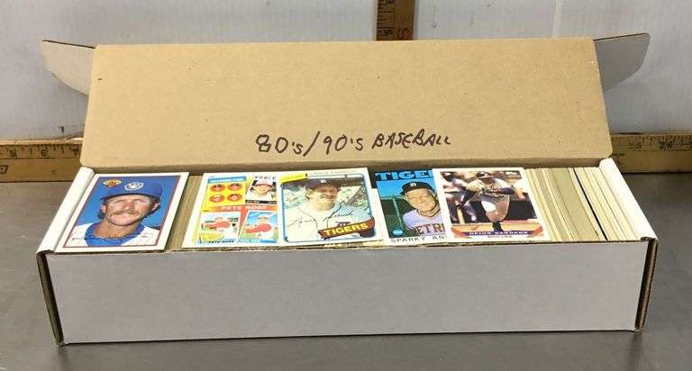 1980s & 1990s Baseball Trading Cards - Sherwood Auctions