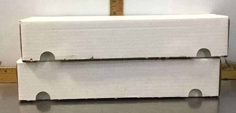 2 Boxes Of Baseball Trading Cards - Sherwood Auctions