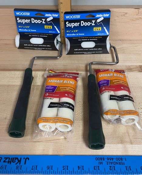 Super Doo-Z Rollers and Roller Covers (new) - Sherwood Auctions