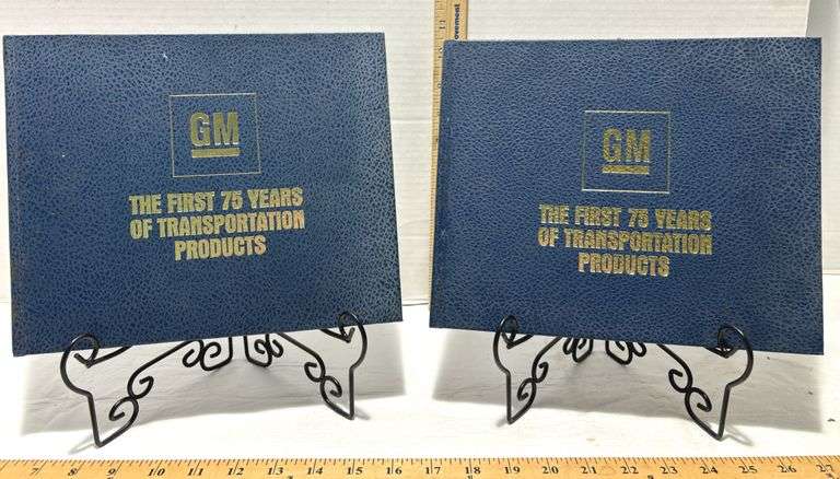 Two GM: The First 75 Years of Transportation Products Hardcover Books ...