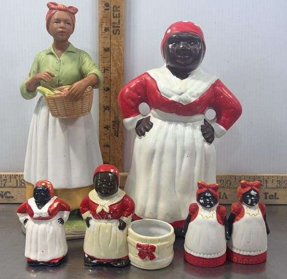 Collection of Ceramic "Aunt Jemima" Kitchenware Items - Sherwood Auctions