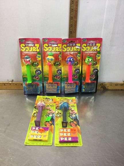 PEZ Dispensers, Sourz and Bugz - Sherwood Auctions