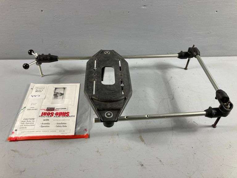 Craftsman 3 Dimensional Deluxe Router Pantograph - Southern Interior ...