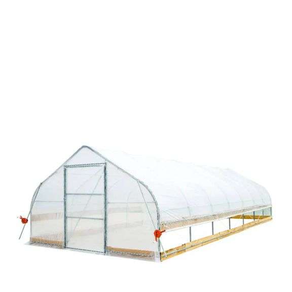 StanForge GH1230 12’ x 30’ Tunnel Greenhouse Grow Tent w/6 Mil Clear ...