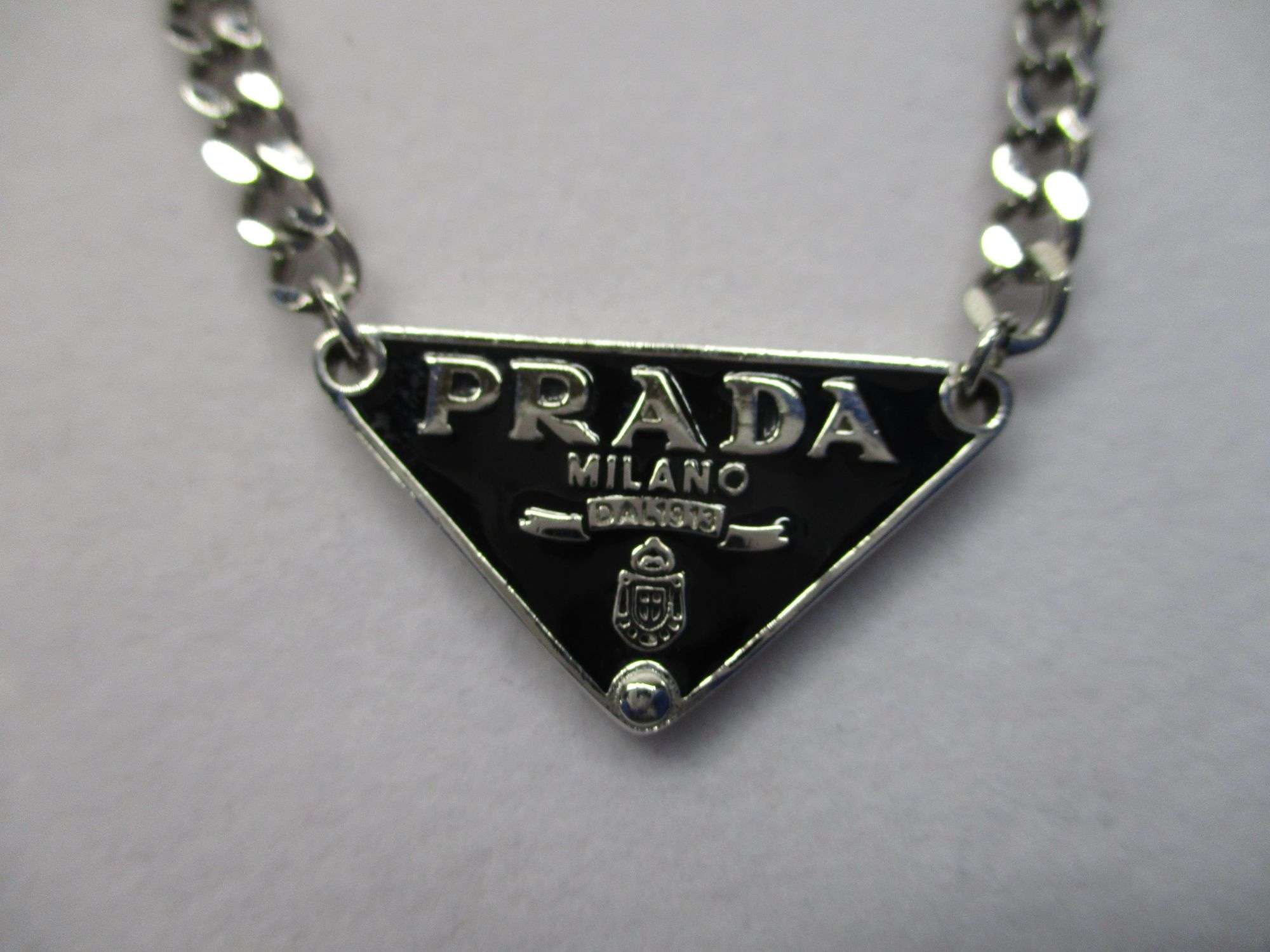 Prada Milano Noir 925 Silver Necklace Unathenticated Sierra Auction Management Inc