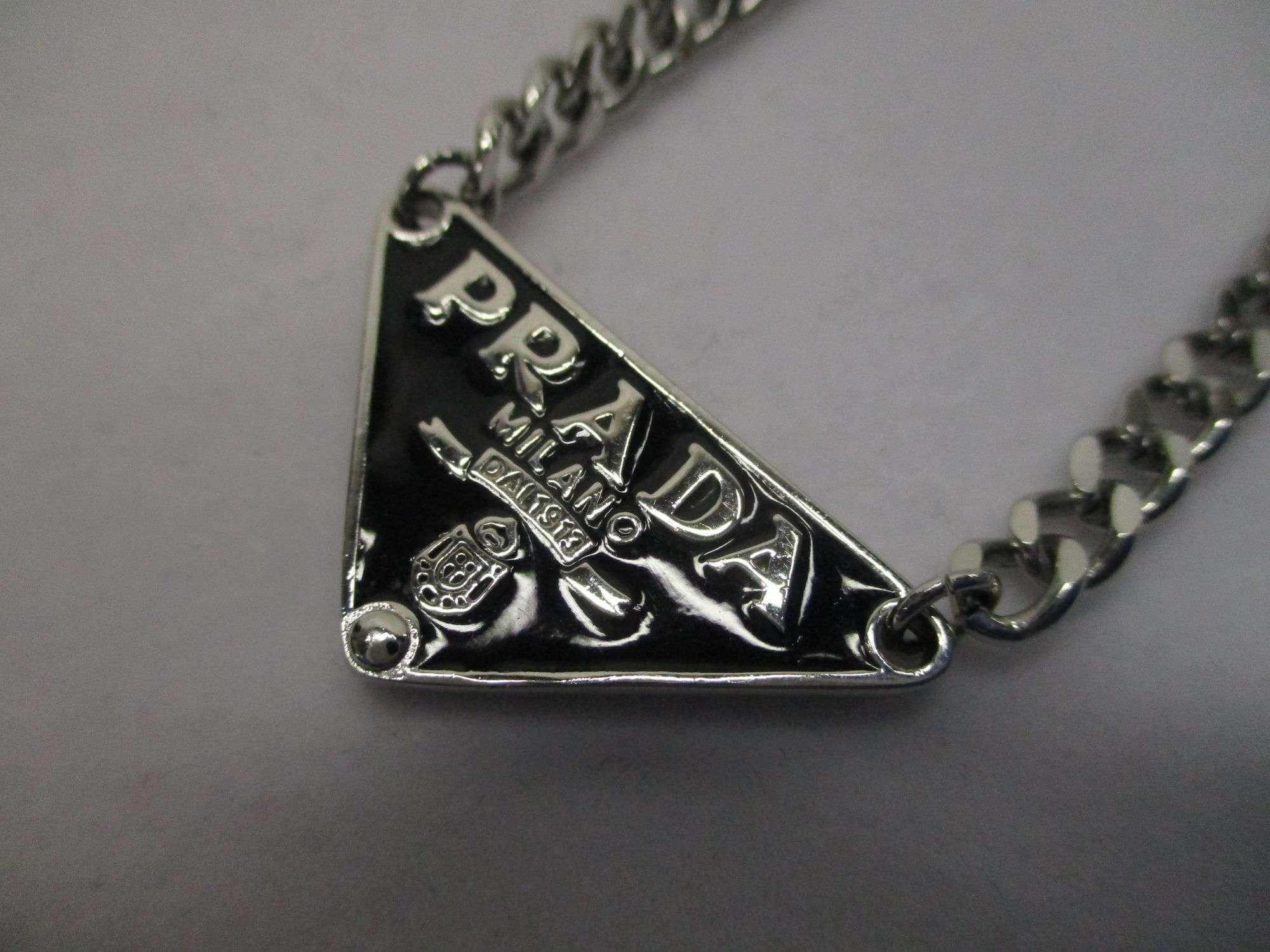 Prada Milano Noir 925 Silver Necklace Unathenticated Sierra Auction Management Inc